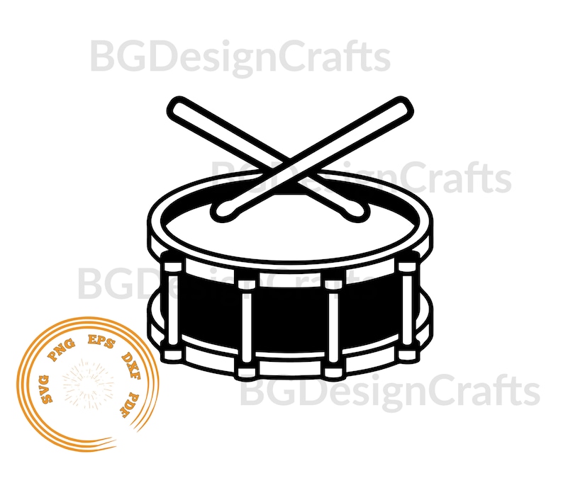 Drum Svg, Drummer Svg, Drum Sticks SVG, Png, Dxf, Cut File - Etsy