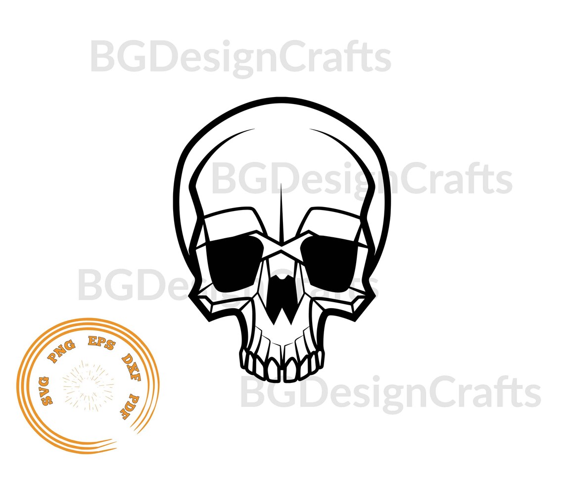 Skeleton SVG Skull SVG Skull Head SVG Skull Dxf Skull Png - Etsy