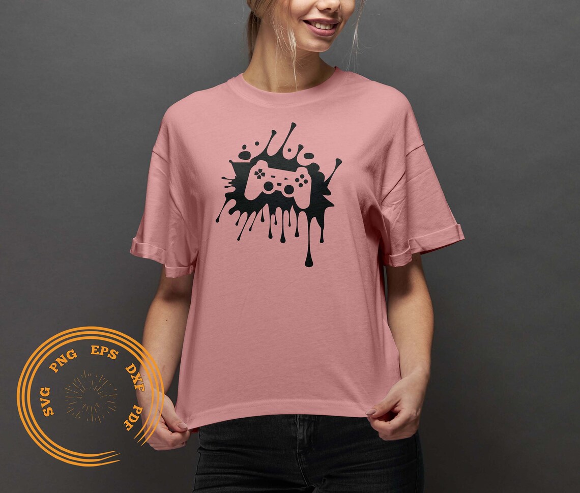 Controller Svg, Splash Svg, Ink Svg, Game Controller Svg, Video Game ...