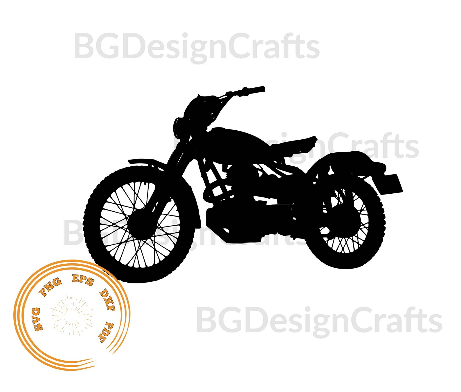 Chopper Motorcycle SVG Motorcycle SVG Motor Bike Svg - Etsy