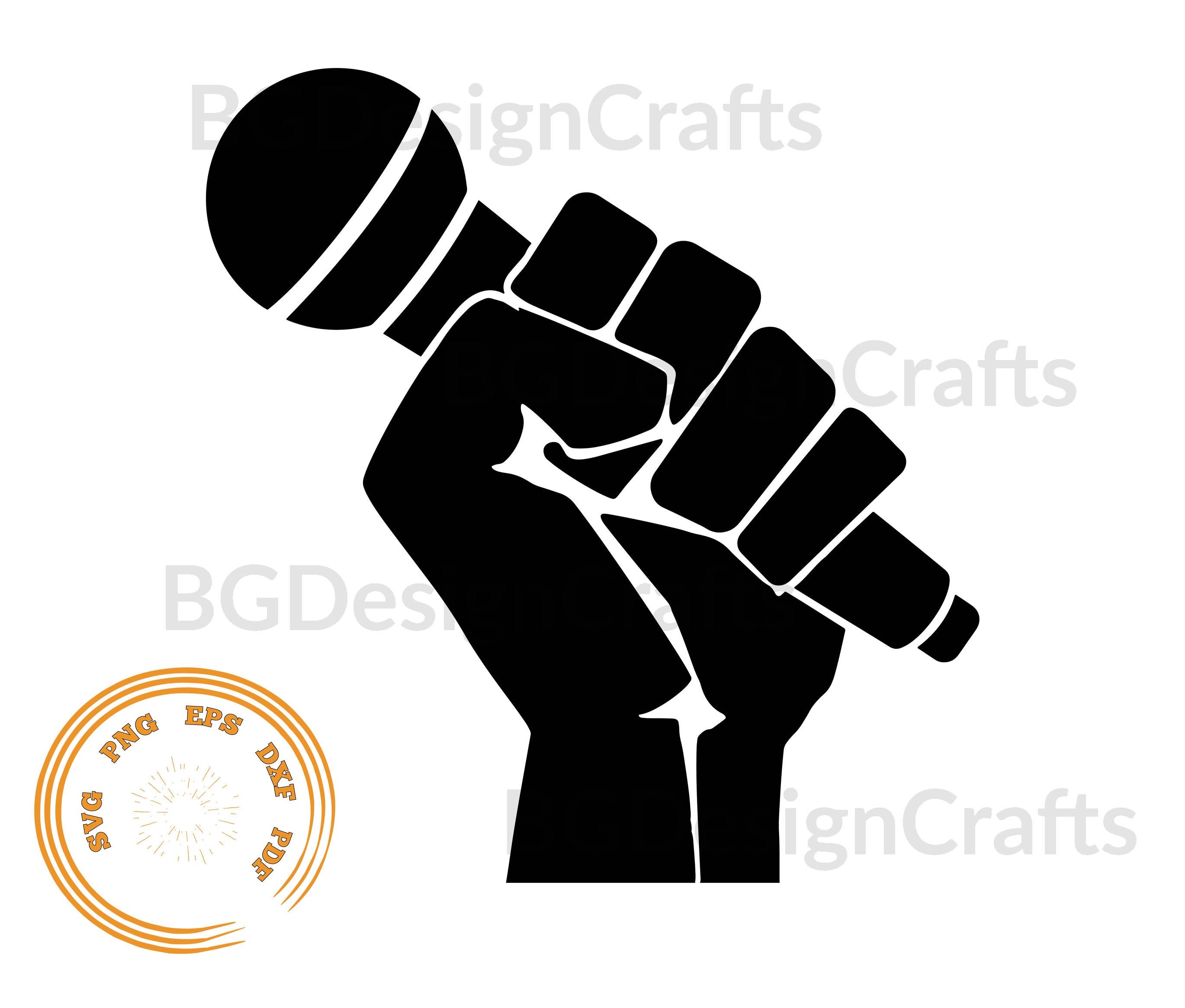 Microphone SVG, Microphone DXF, Microphone Clipart, Microphone Svg Cut ...