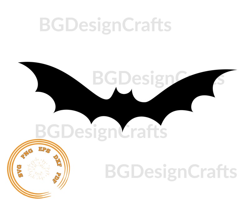 Bat SVG, Bat Png, Bat Silhouette, Bat Dxf, Cut File, Svg File for ...