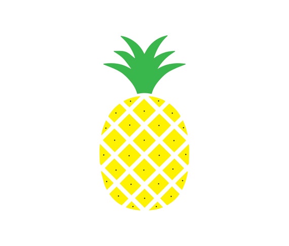 Pineapple SVG Pineapple Clipart SVG Files Dxf File Cricut | Etsy Canada
