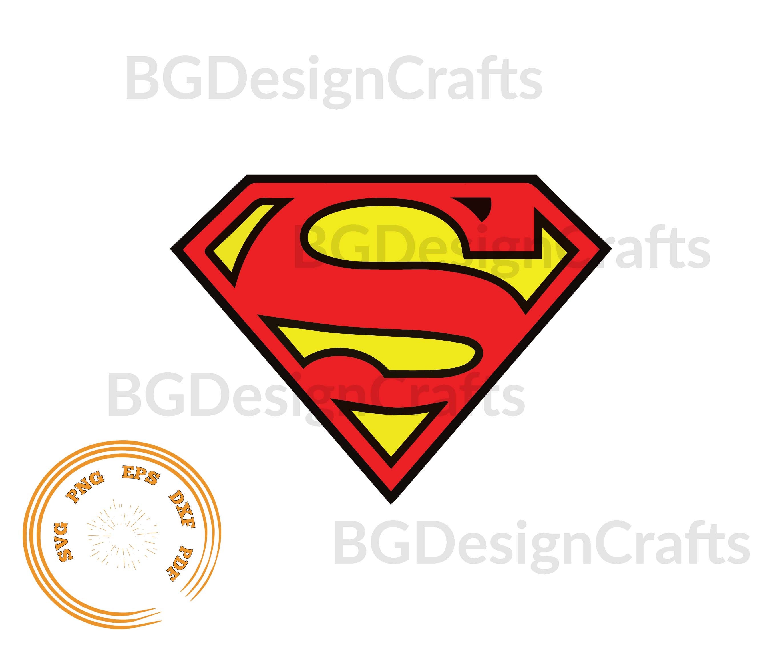 Superman SVG Superman Logo SVG Svg Cut File Png | Etsy