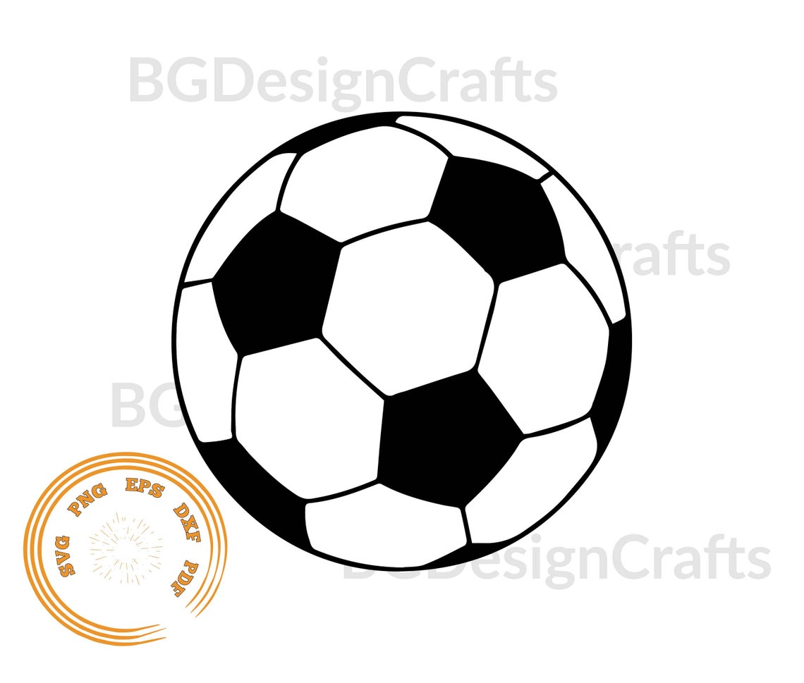 Soccer Ball SVG, Soccer SVG, Ball SVG, Png, Clipart, Cutfile, Svg File ...