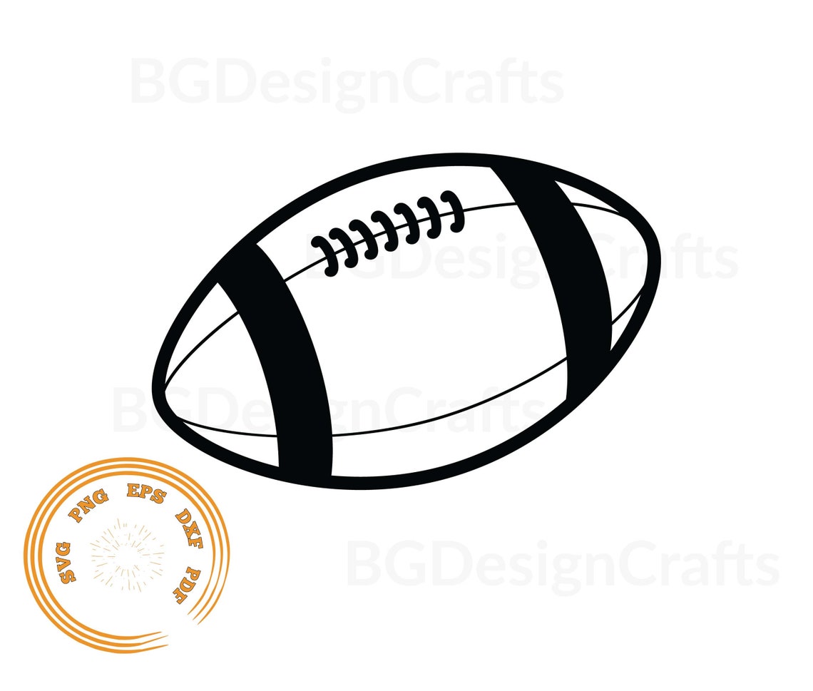 Rugby Ball Svg, Rubgy Svg, Sport Svg, Football Svg, Rugby Clipart ...