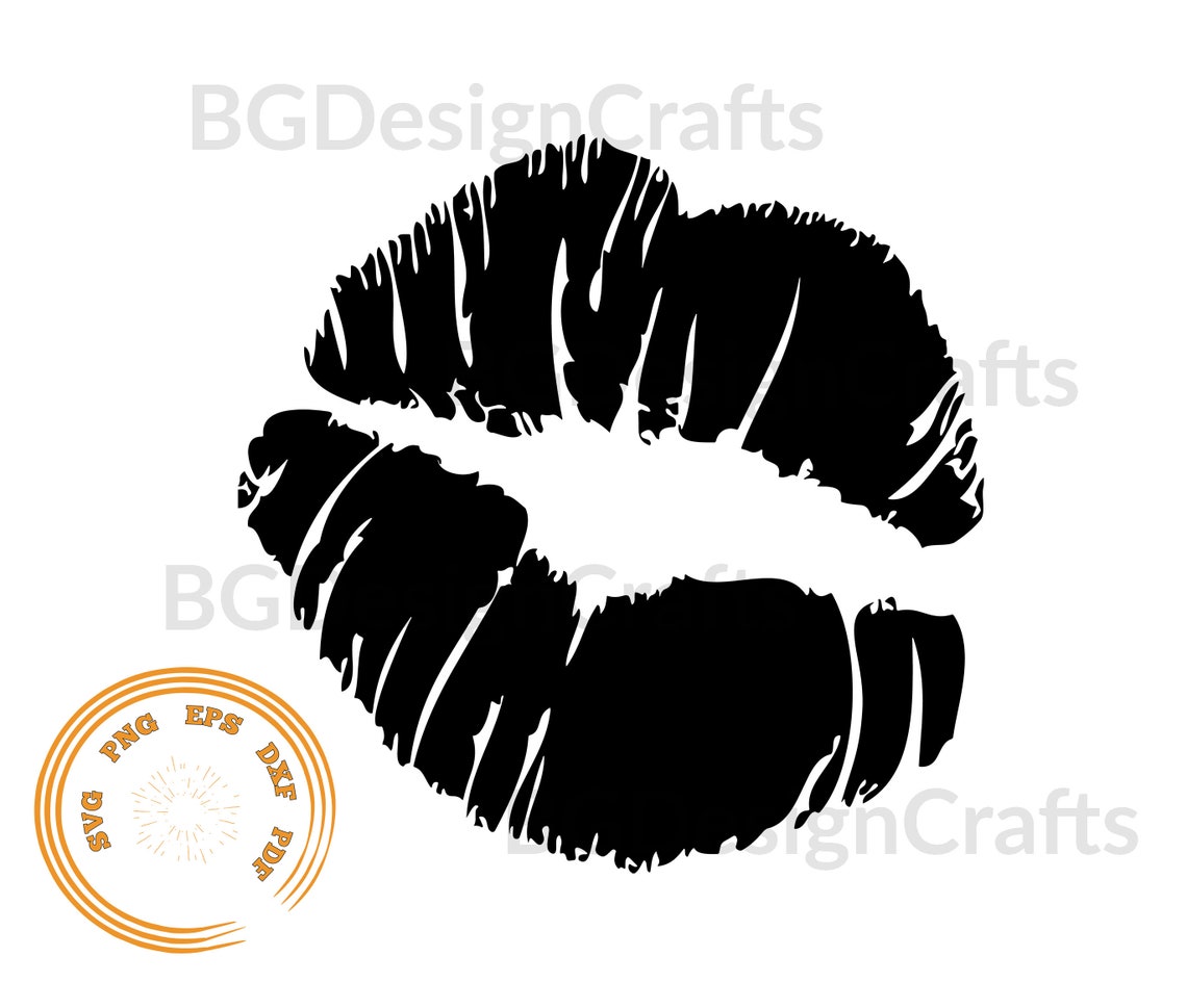 Kiss SVG Girl Kiss Kiss DXF Kiss Clipart Kiss Svg Cut - Etsy