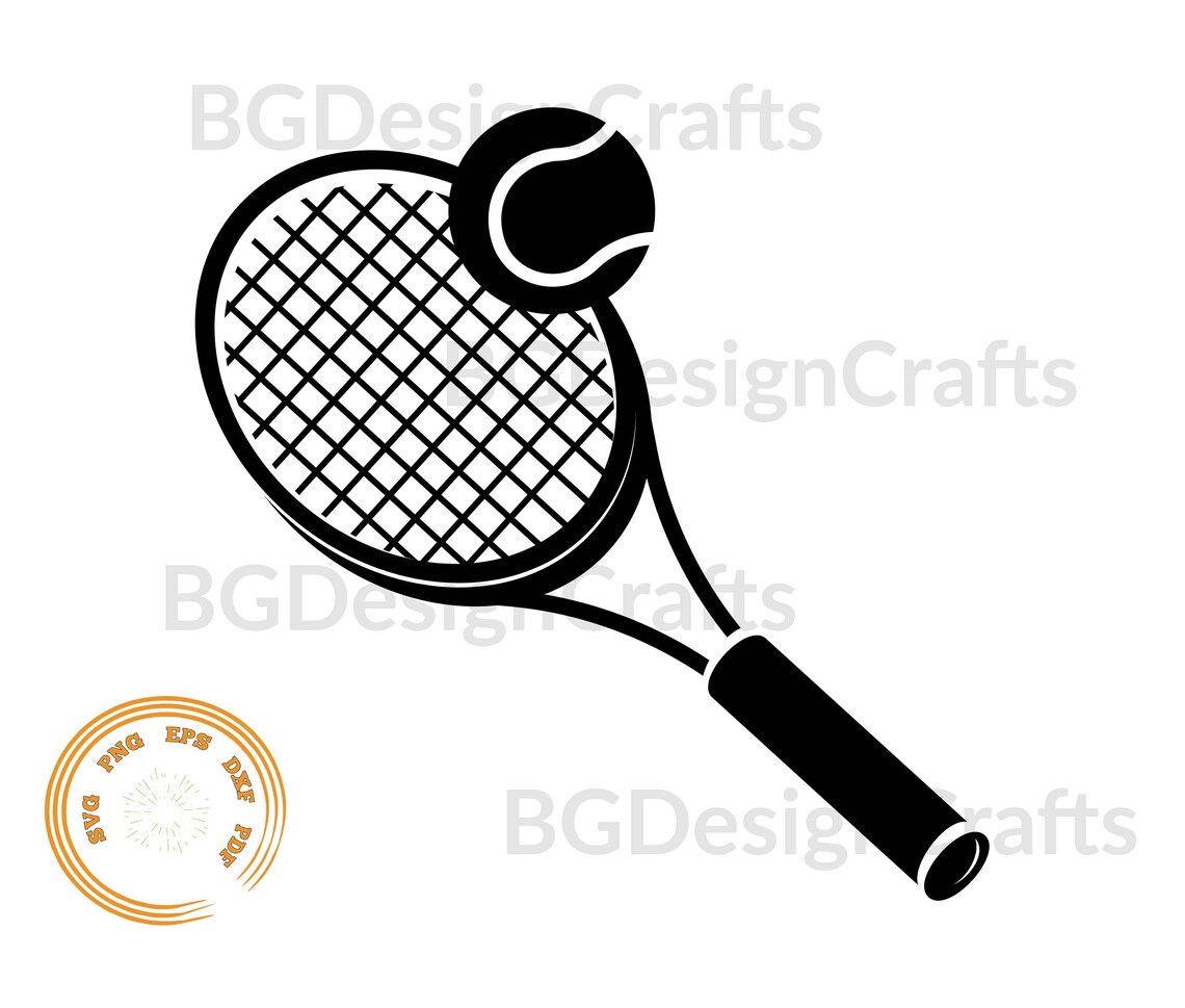 Tennis Racket Svg Tennis Svg Racket Svg Sports Svg Tennis - Etsy