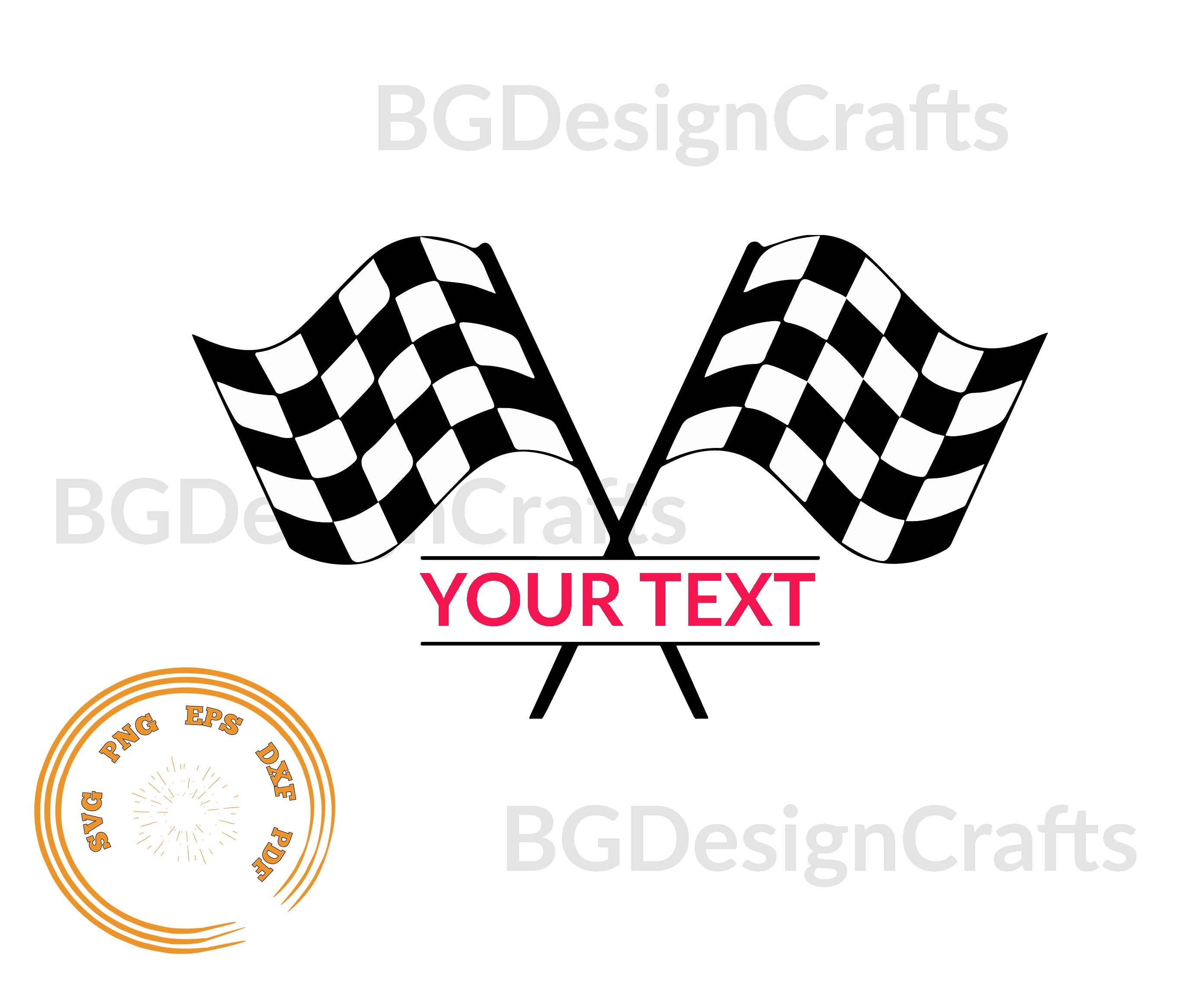 Checkered Flag SVG Racing SVG File Vector Art Race SVG - Etsy