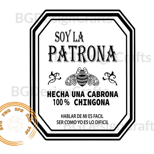 Soy La Patrona Svg - Etsy