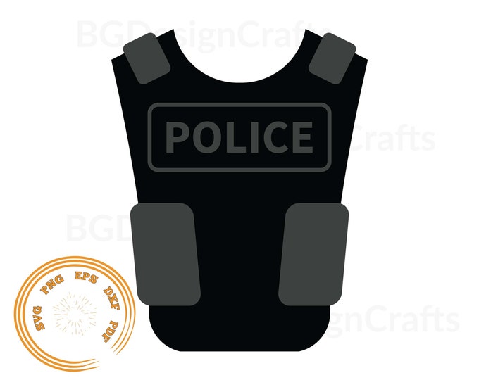 Bulletproof Vest Svg Bulletproof Svg Police Svg Svg File - Etsy