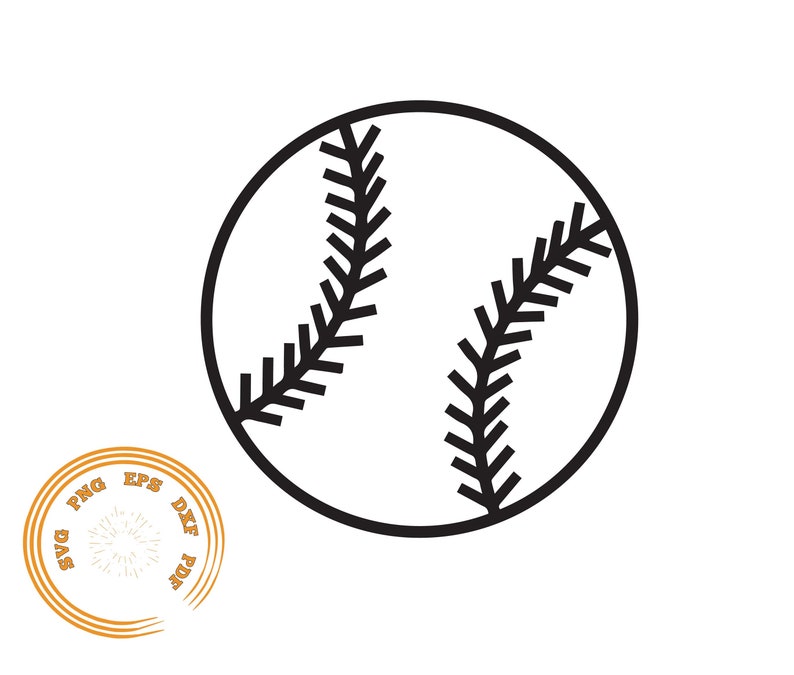 Baseball SVG, Baseball DXF, Baseball Clipart, Baseball Svg Cut File ...