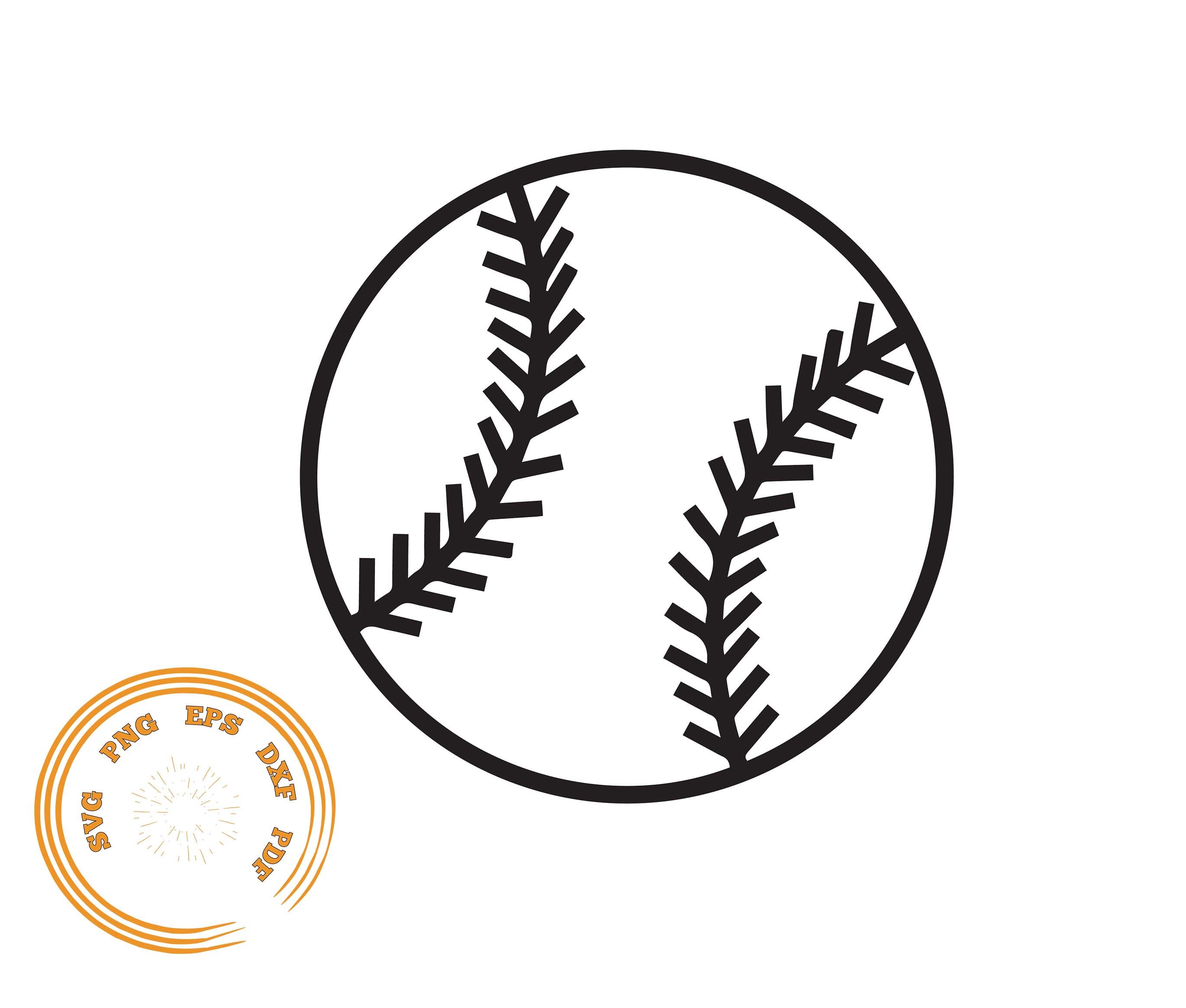 Baseball SVG, Baseball DXF, Baseball Clipart, Baseball Svg Cut File ...