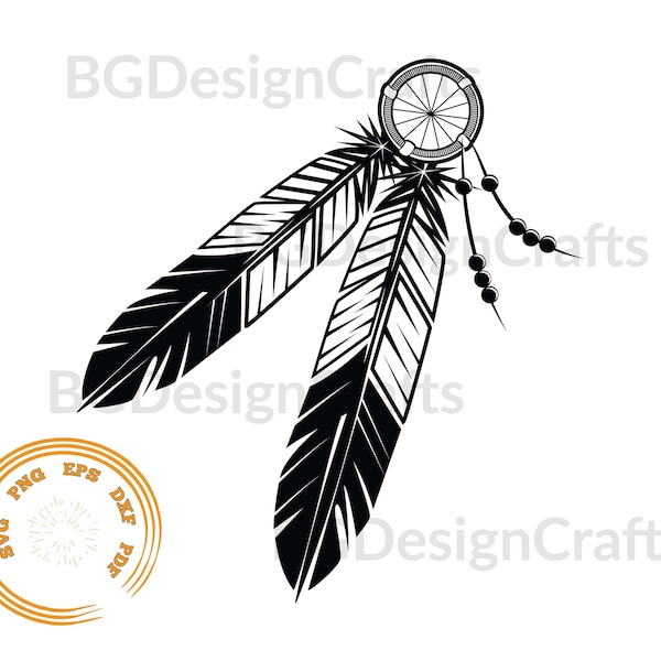 Tribal Feather - Etsy