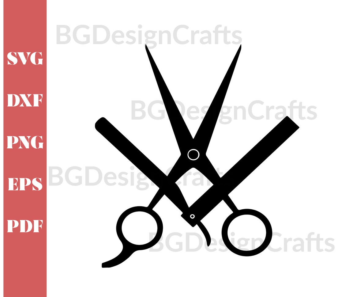 Barber SVG Barber DXF Barber Shop Clipart Scissors Svg Cut | Etsy