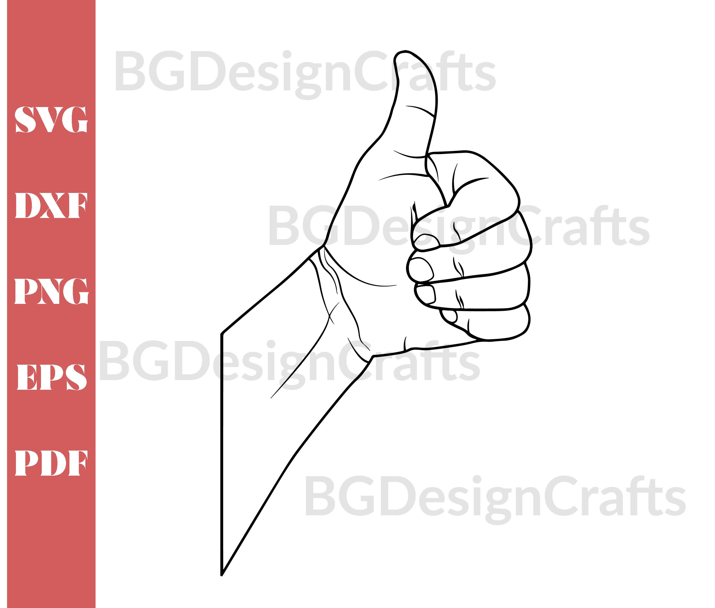 Okey SVG, Hand SVG, Okey DXF, Okey Clipart, Okey Svg Cut File, Okey Cut ...