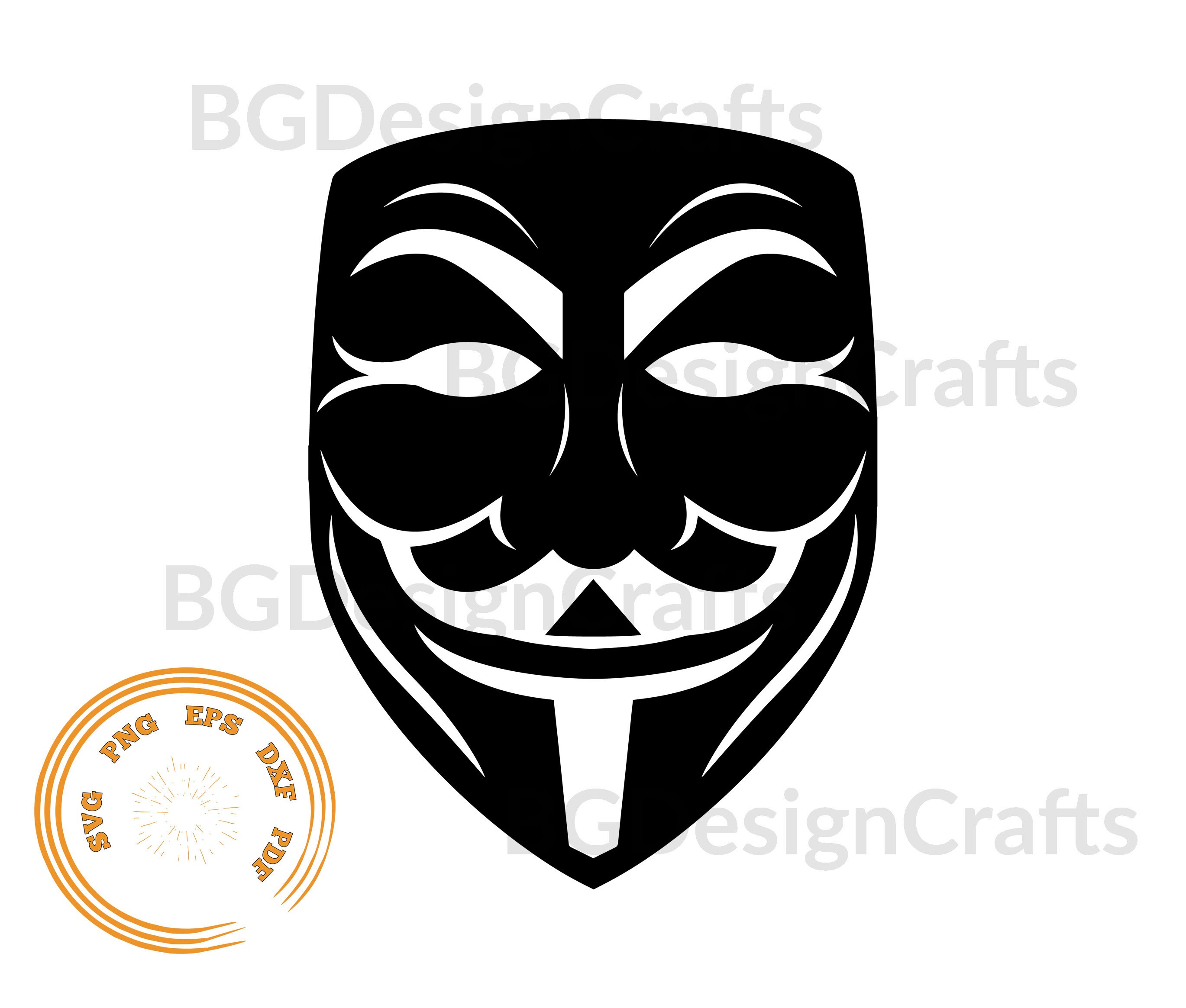 Anonymous Hackers Mask Png