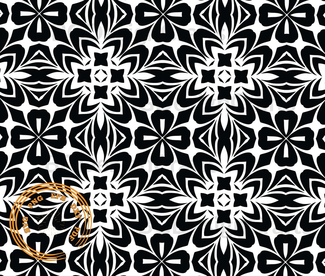 Seamless Pattern #4, Seamless Pattern Svg, Geometric Pattern Svg ...