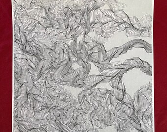 Ink Drawing Print | Etsy