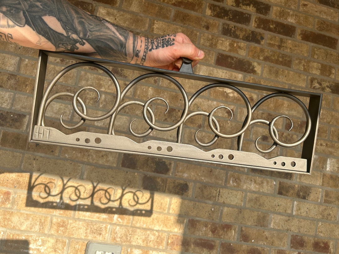 Deluxe Wave Box, Custom Wall Mounted Metal Art, 20 1/2” W X 8” H, 1 1/4 ...