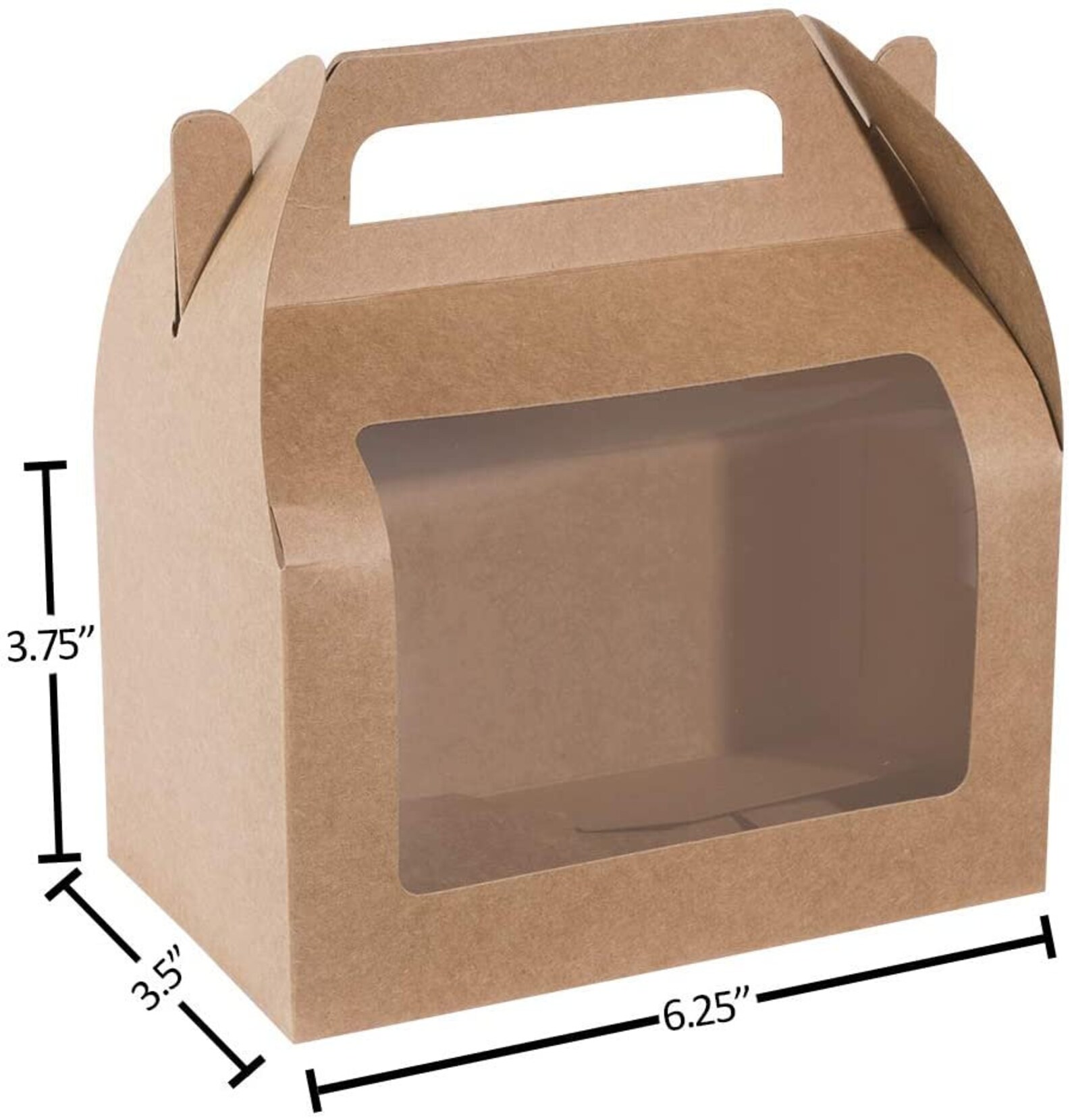 Kraft Window Treat Box 10 Pack - Etsy