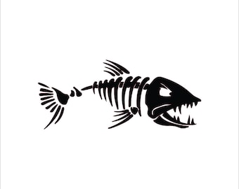 Bonefish Decal Multiple Colors and Sizes Car Decal, Fishing Decal ...