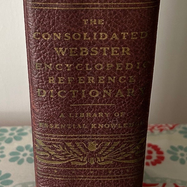 Antique Dictionary - Etsy