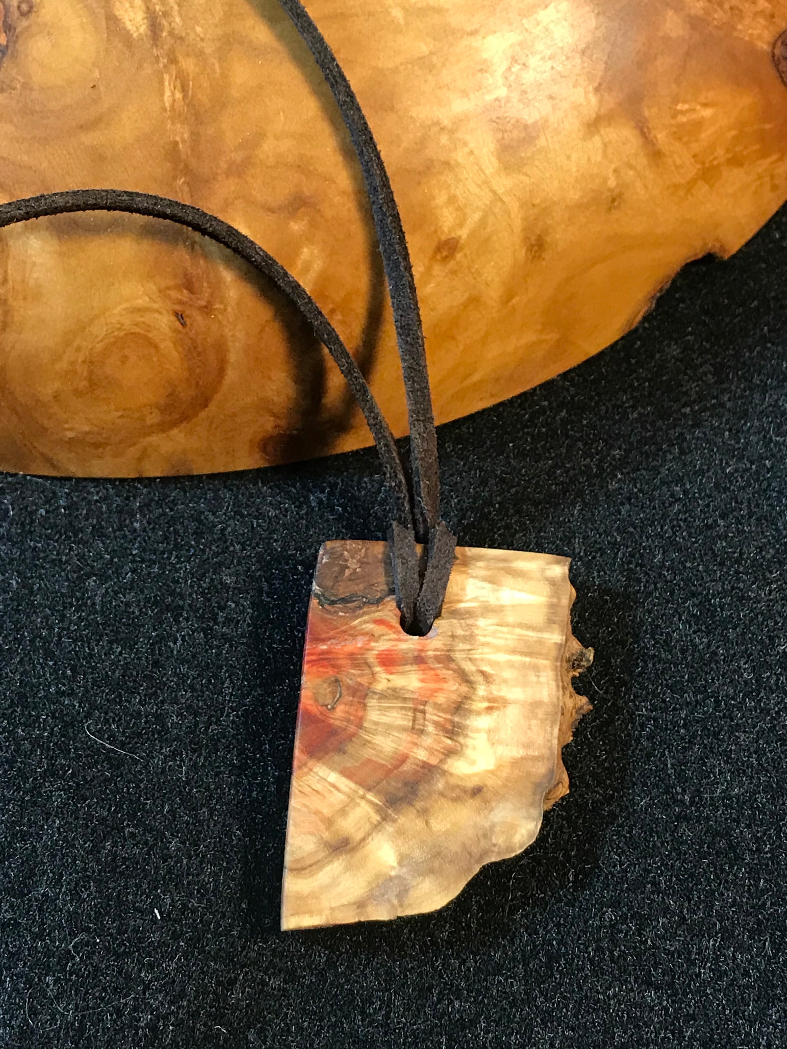 Flame Box Elder Burl Rustic Red Wood Grain Colorado - Etsy