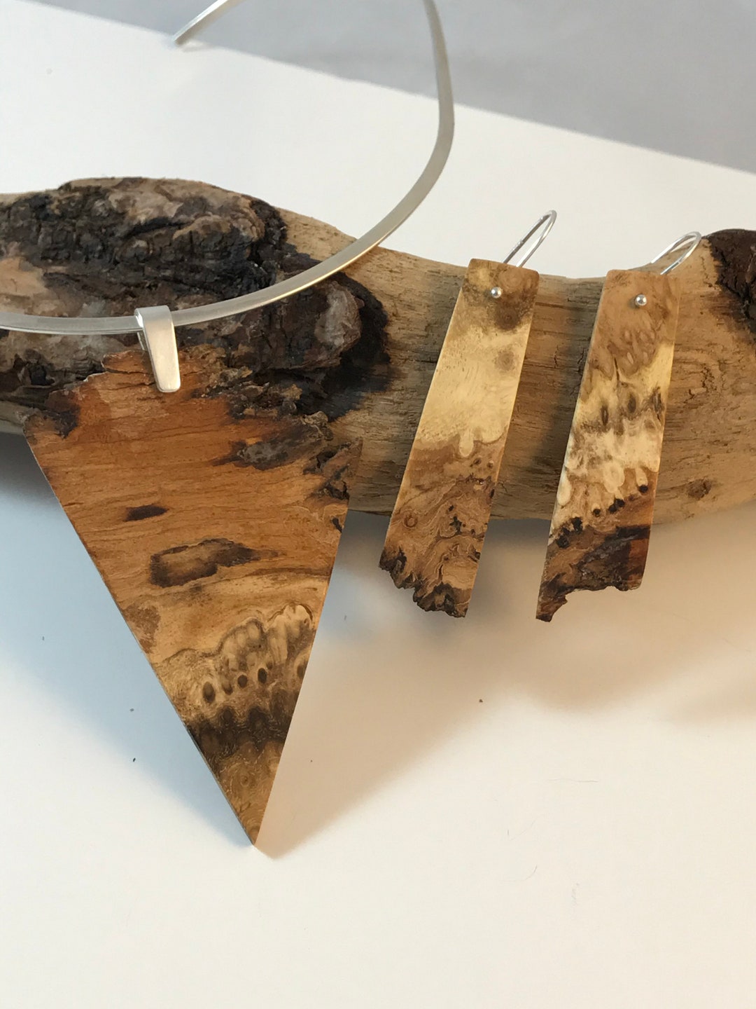 Black Locust - Burl Wood - Northern Lights - Night Club Jewelry ...