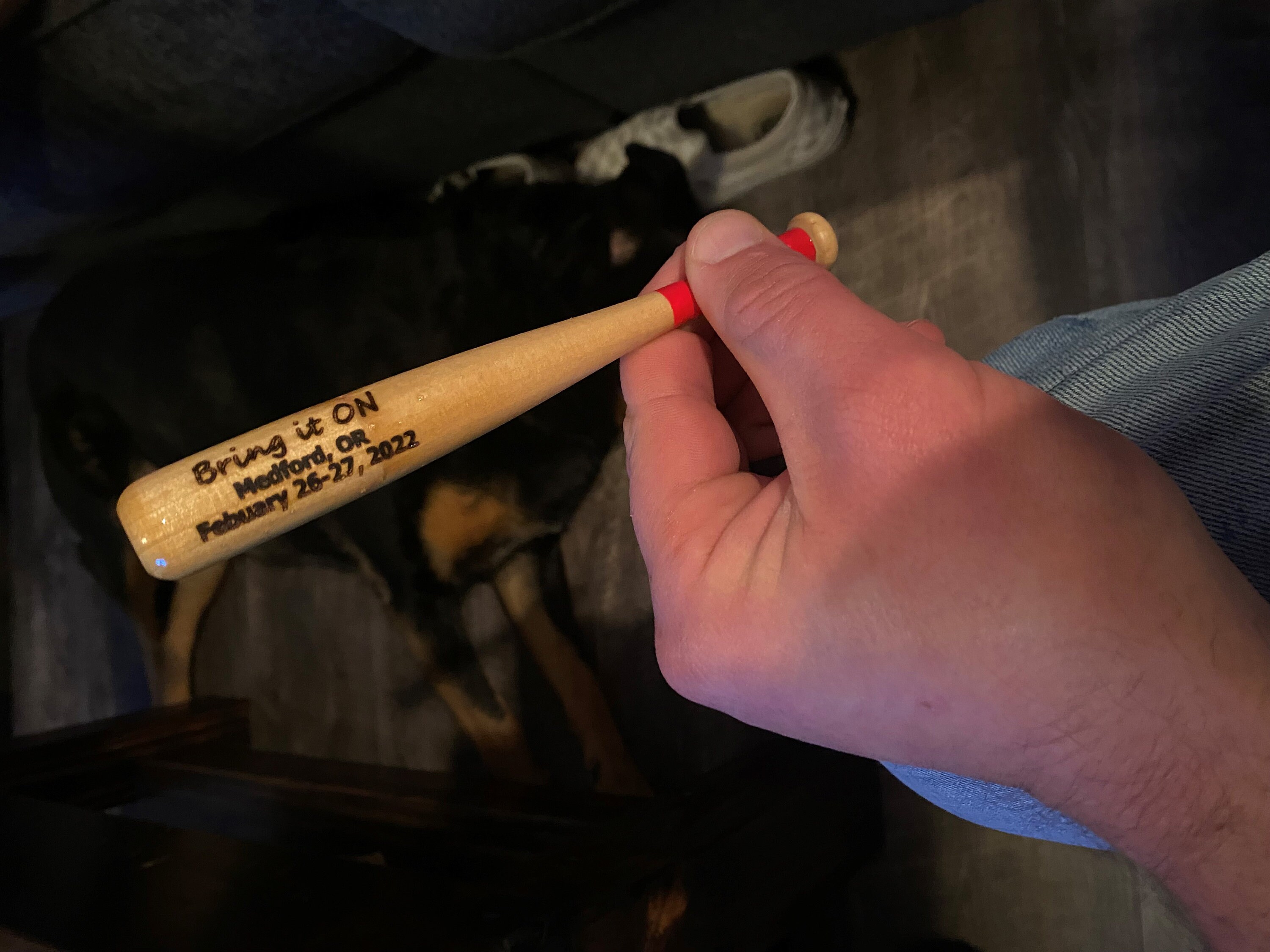 Personalized Mini Bat - Etsy