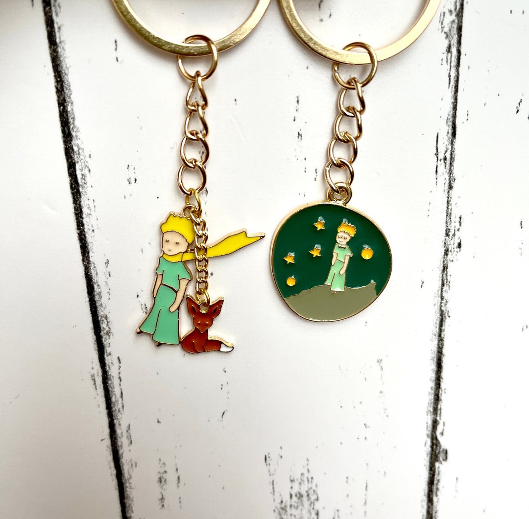 The Little Prince Enamel Key Chain - Etsy