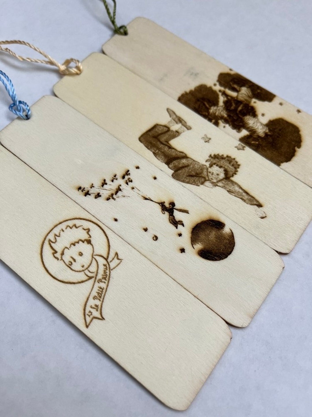 Wooden Engraved Little Prince Bookmarks Set of 4 D - Etsy