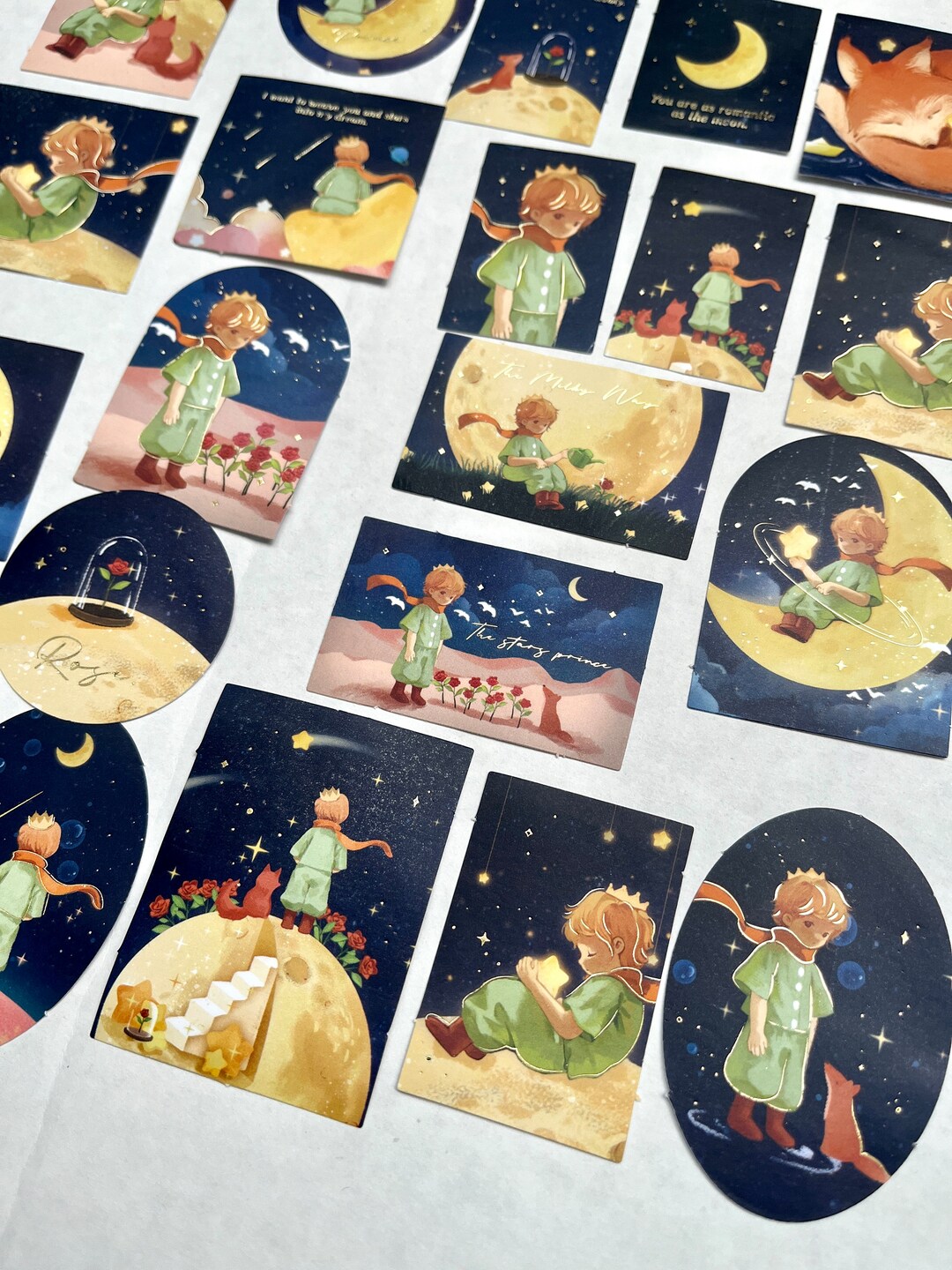 The Little Prince Sticker Pack - Star Prince Multiple Styles - Etsy