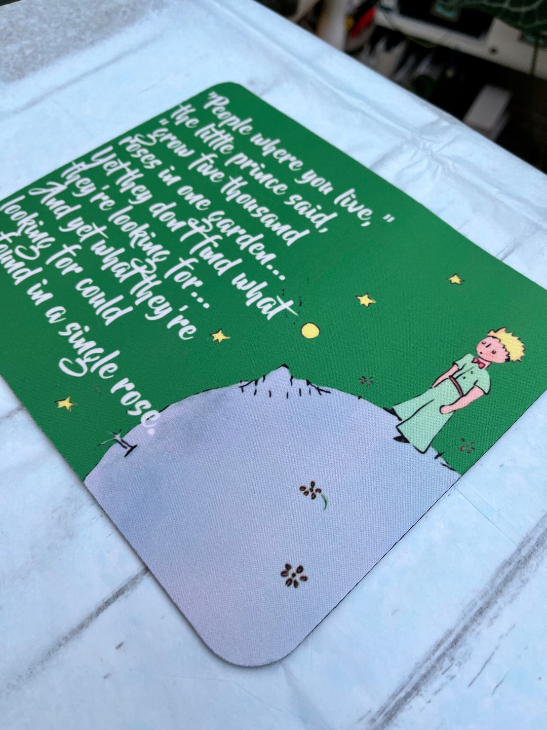 The Little Prince Five Thousand Roses Mousepad - Etsy