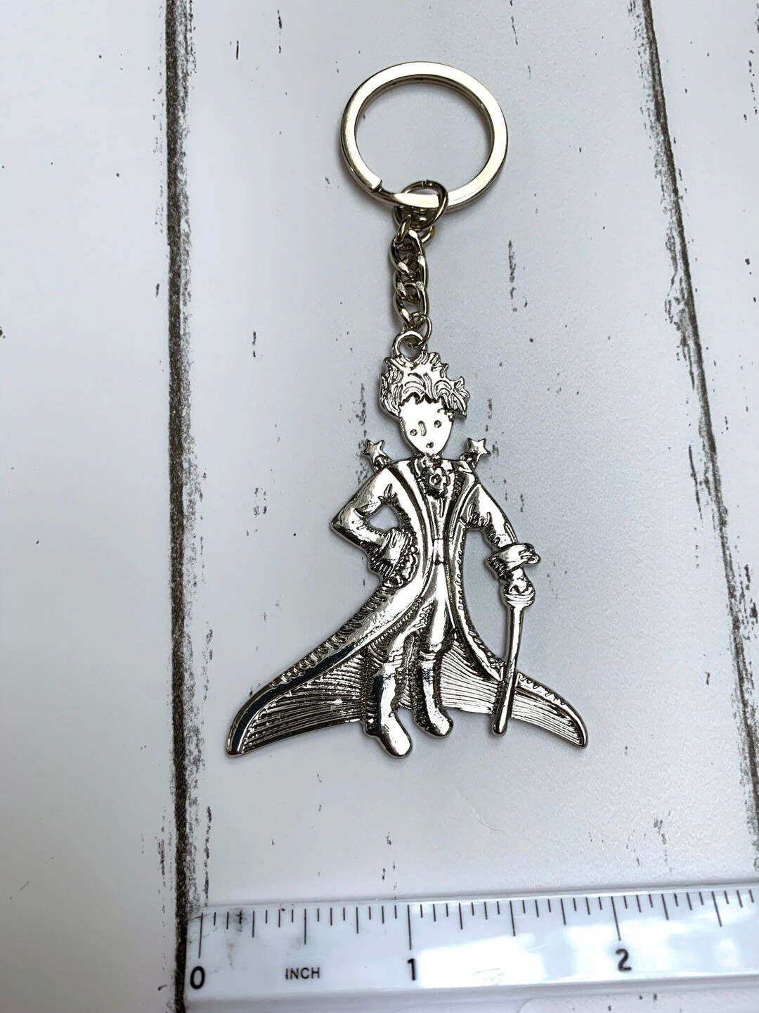 The Little Prince With Sword Keychain - Etsy
