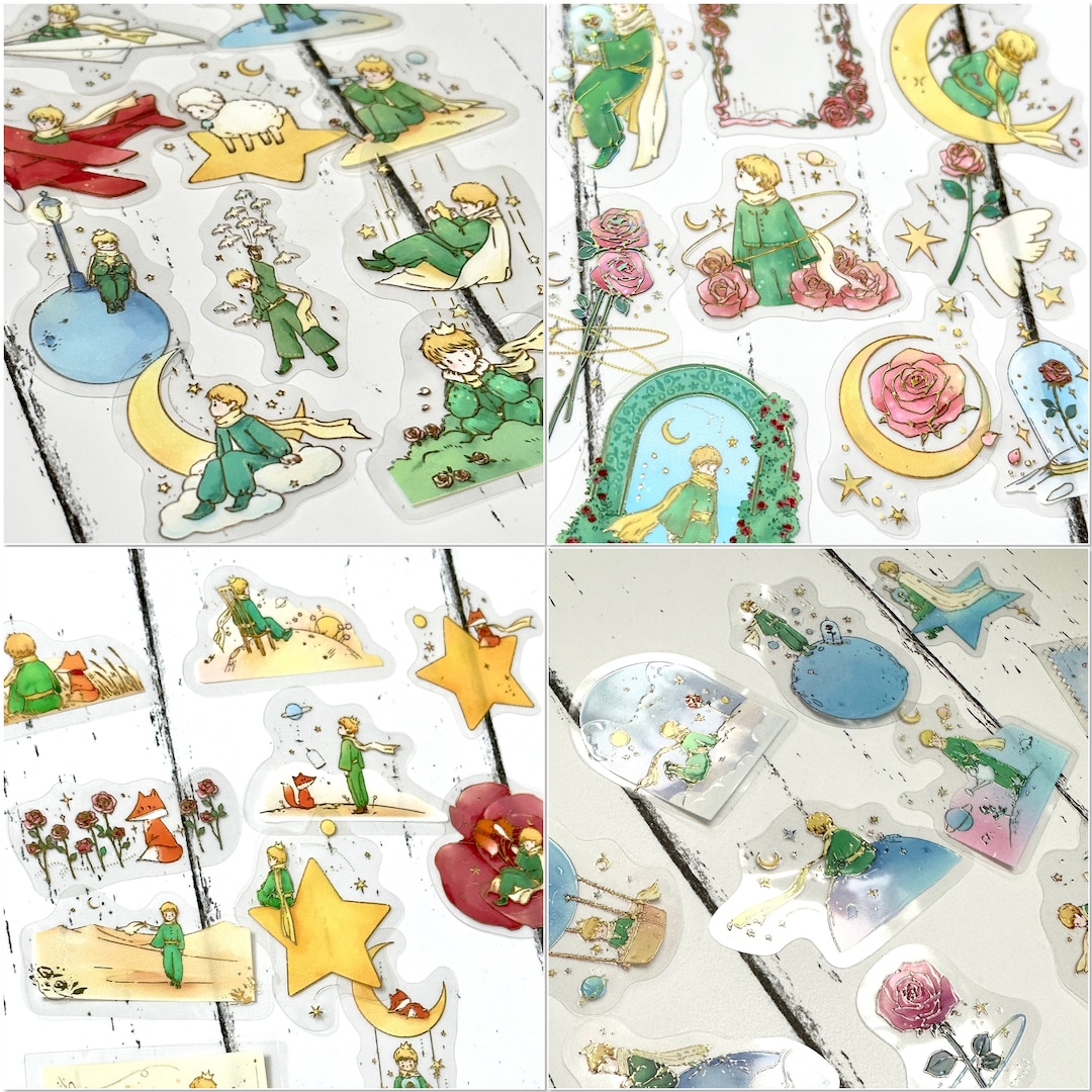 The Little Prince Sticker Flake Packs - Multiple Styles - Etsy