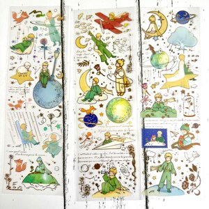 The Little Prince 3 Full Sticker Sheets Multiple Designs - Etsy