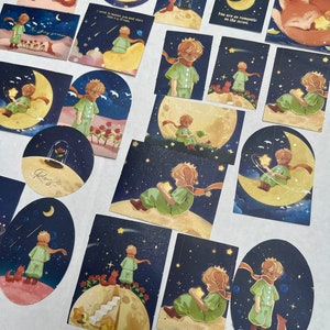 The Little Prince Sticker Pack - Star Prince Multiple Styles - Etsy