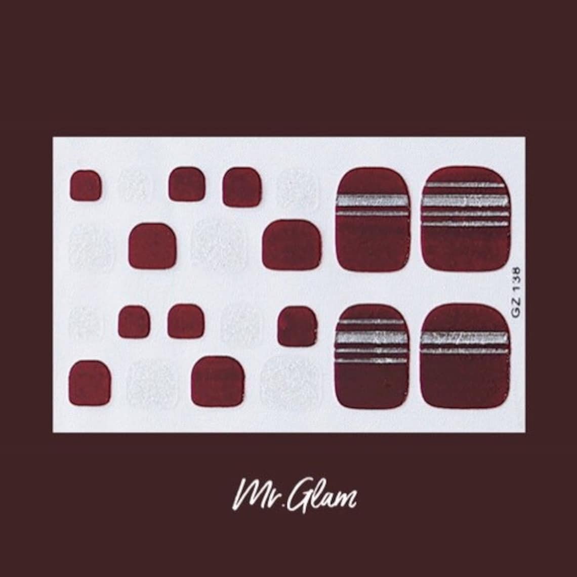 Pedicure Wraps. Nail Wraps. Red Nail Wrap. Party Nail Wrap.. Toe Nail ...