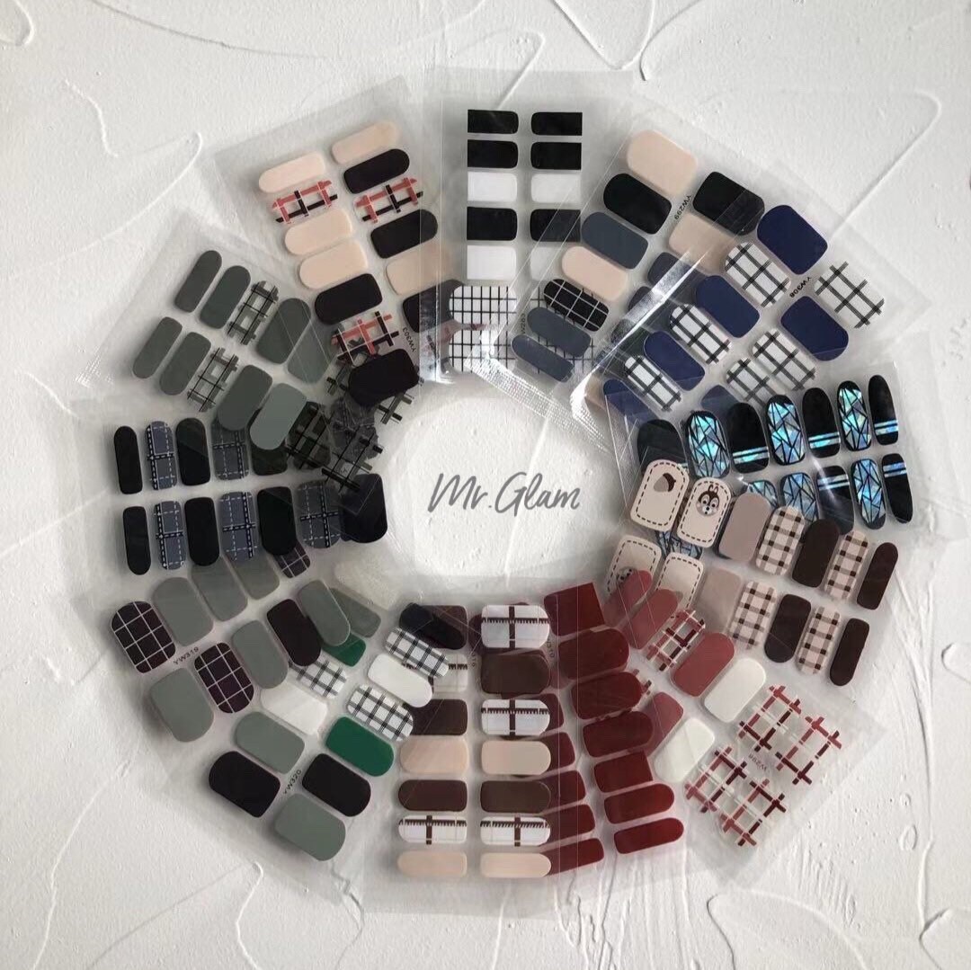 Nail Stickers Gel Nail Wraps. Brown Nail Wrap. Leopard Nail Wrap. Nail ...