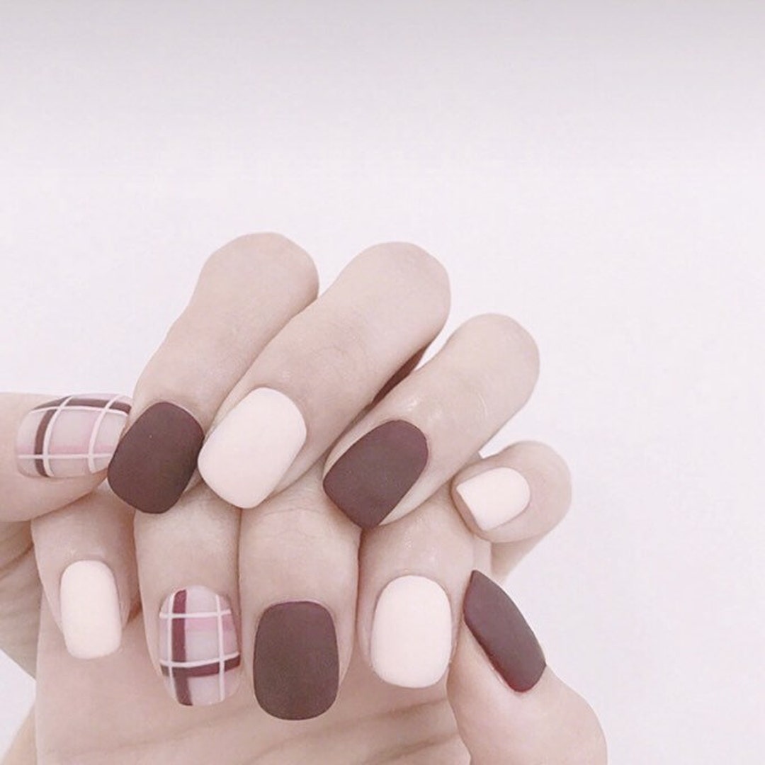 Nail Stickers Nail Wraps. Nail Art Supplies. Pink Nail Wrap. Mauve Nail ...