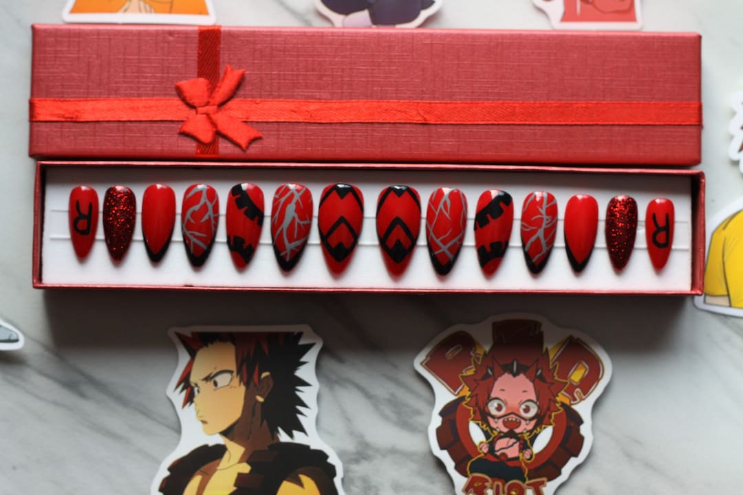 My Pebble | Anime Inspired Press on Nails - Etsy