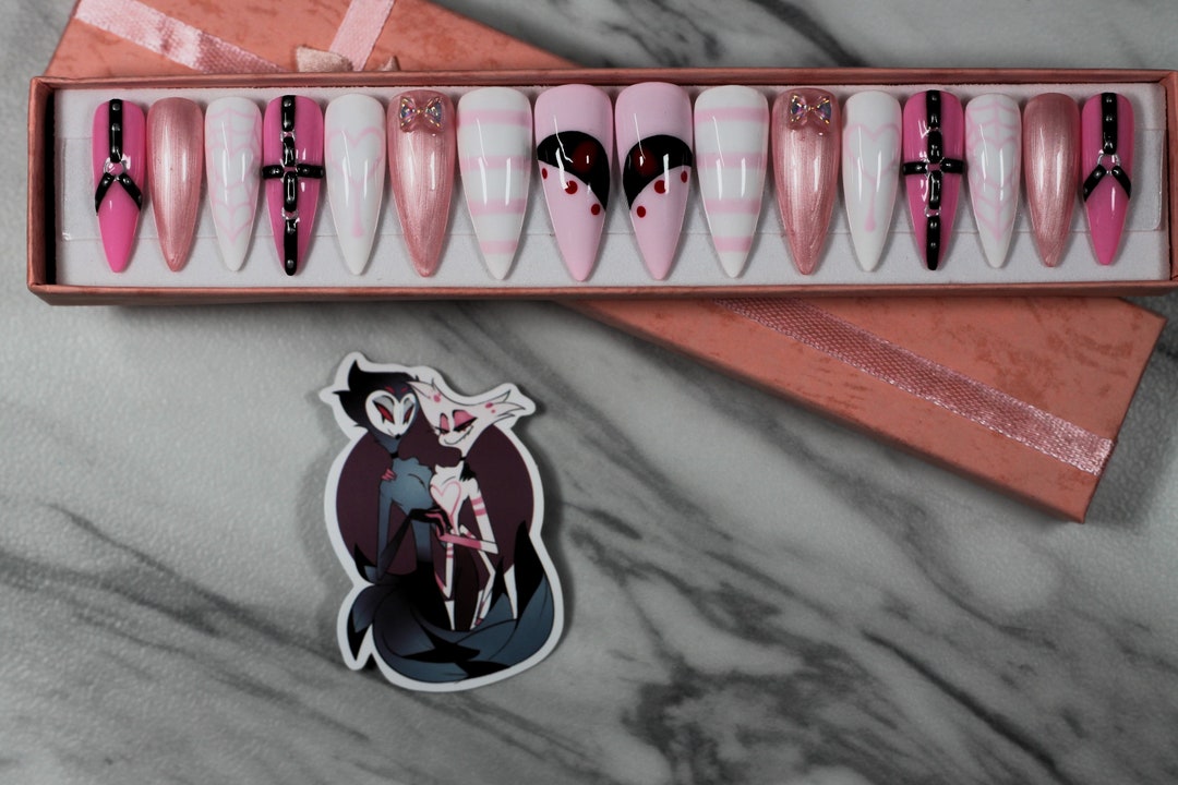 A.D. | Animated Cartoon Inspired Nails - Etsy