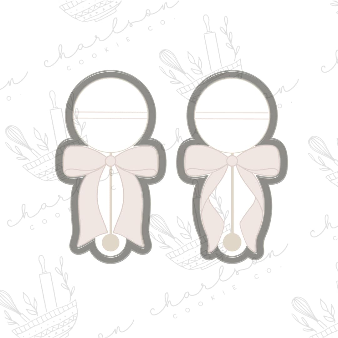 Baby Rattle No. 4 Cookie Cutter - Etsy