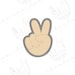 Peace Sign Hand Cookie Cutter - Etsy
