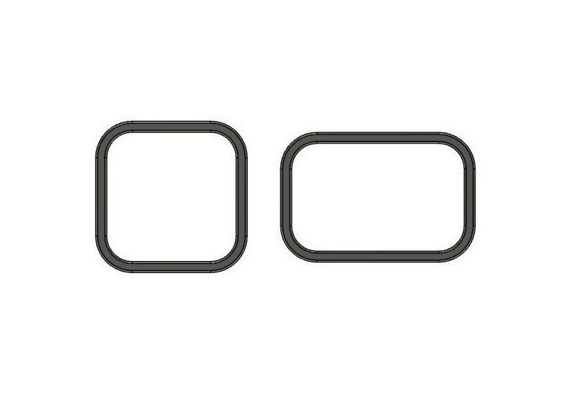 Squares & Rectangles Rounded off Corners Cookie Cutter - Etsy