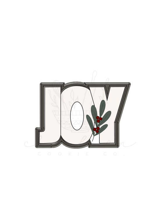 Joy Cookie Cutter | Etsy
