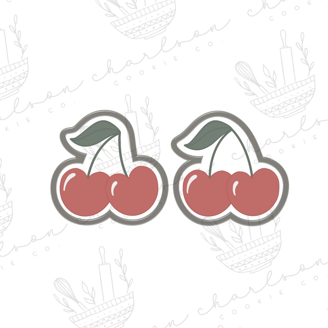 Cherry No. 2 Cookie Cutter - Etsy