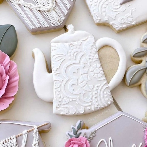 Tea Pot Cookies - Etsy