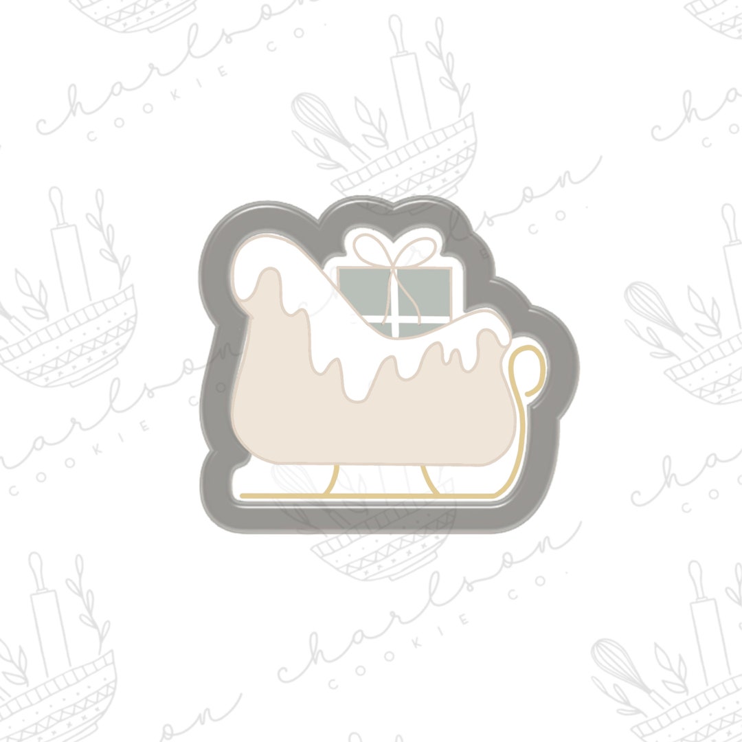 Sleigh Cookie Cutter - Etsy